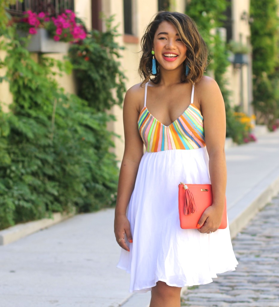 Color Me Courtney - Rainbow Dress