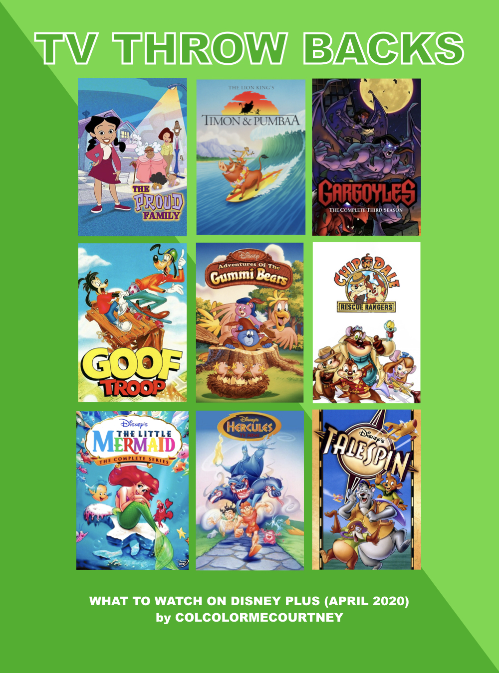Color Me Courtney - My Favorite Things to Watch on Disney+